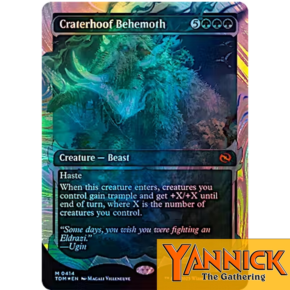 [YTG] MTG - Singles - Craterhoof Behemoth | Shopee Thailand