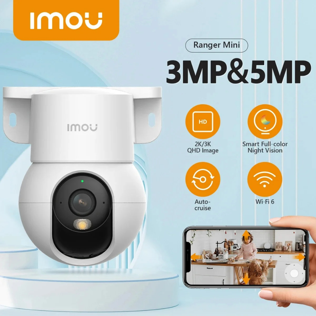 ⚡️กล้องวงจรปิด⚡️Dahua IMOU Ranger Mini (5MP) Smart Camera คมชัด 5 ล้าน ...