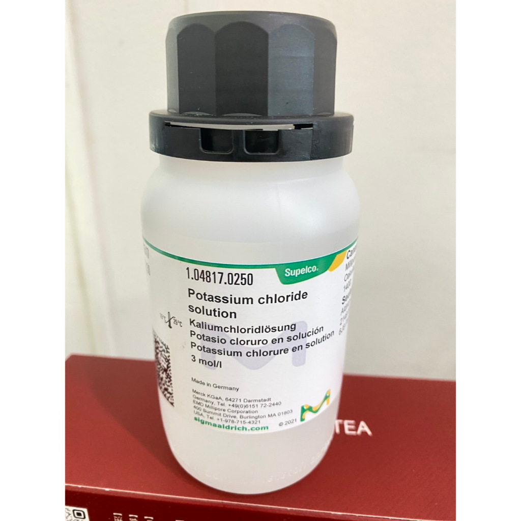 KCL Solution 3Mol/L น้ำยารักษาหัววัด 250ML (Merck) | Shopee Thailand