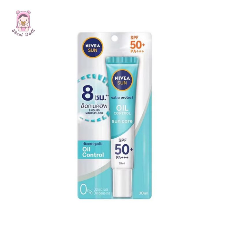 Nivea Sun extra protect Oil Control sun care spf50+PA+++ 15ml. | Shopee ...