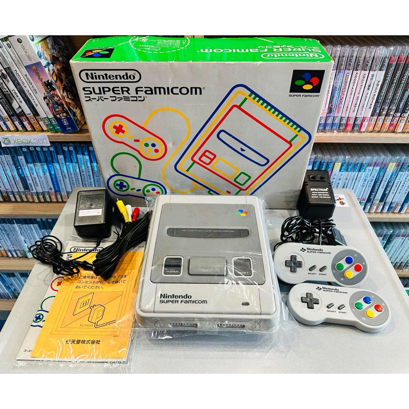 (1) เครื่อง SUPER FAMICOM JAPAN (nintendo)(งานกล่อง) SFC | Shopee Thailand