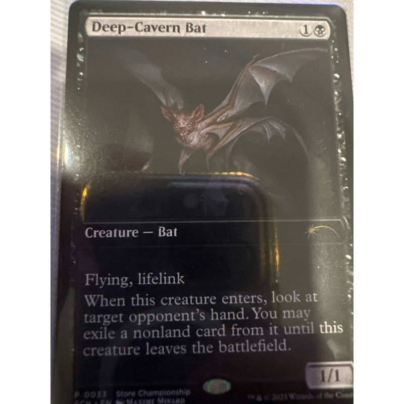 Deep-Cavern Bat (Store Championship) การ์ด Magic The Gathering MTG ของ ...