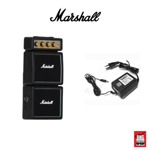 MARSHALL MINI STACK AMPLIFIER รุ่น MS-4 สีดำ 2 ชั้นสุดเท่ห์ มินิแอมป์ ...