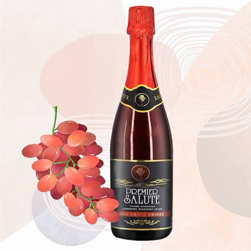 Premier salute red grape drink 750ml. น้ำองุ่นแดงอัดก๊าซ ไม่มีแอลกอฮอล์ | Shopee Thailand