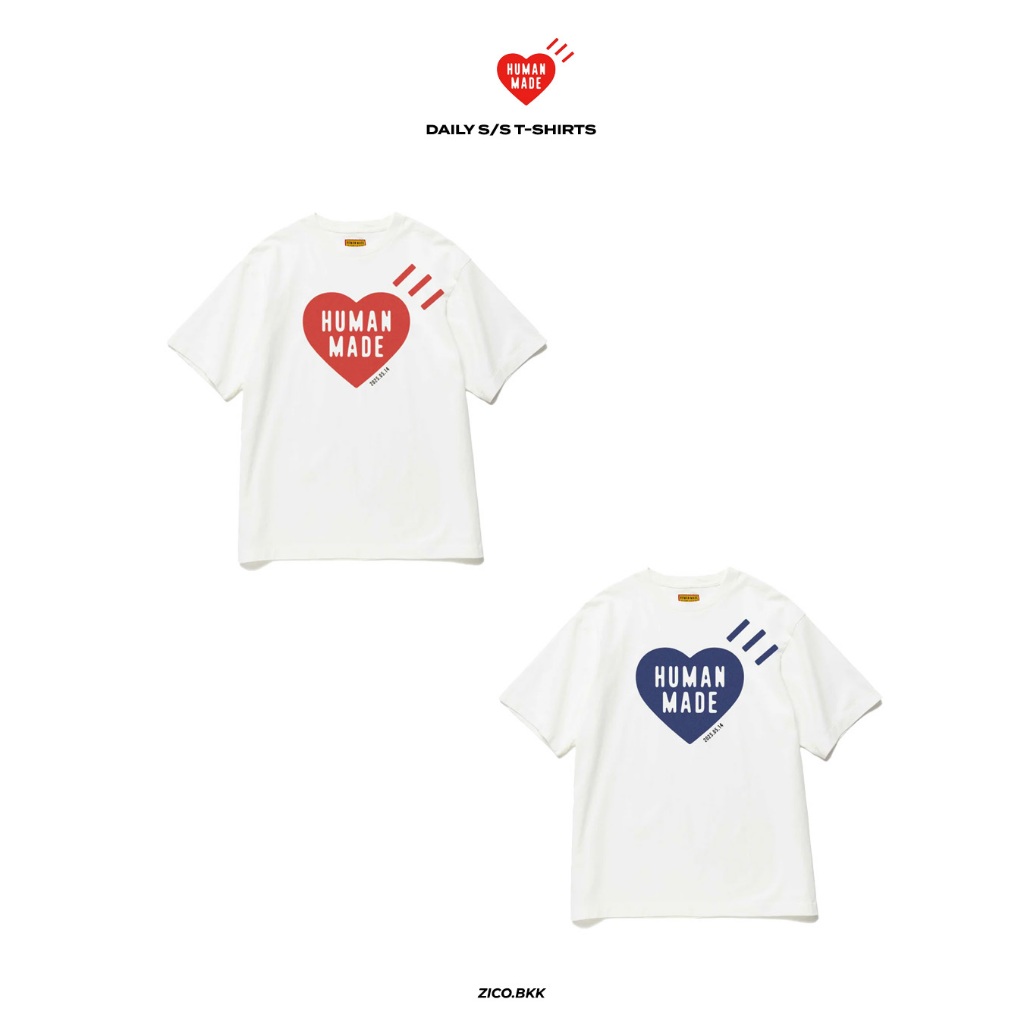 [ZICO.BKK] HumanMa Daily S/S T-Shirts (Random) | Shopee Thailand