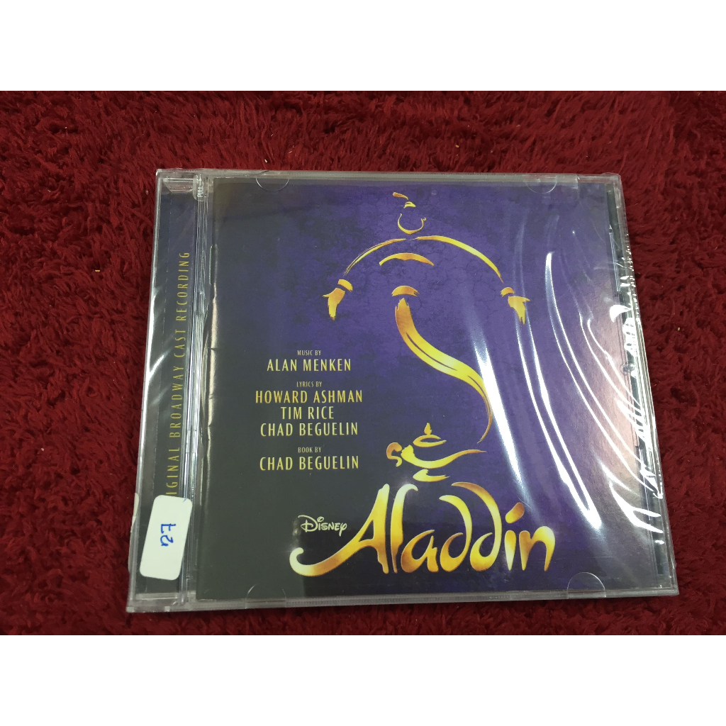CD Alan Menken, Howard Ashman, Tim Rice, Chad Beguelin – Aladdin สภาพ ...