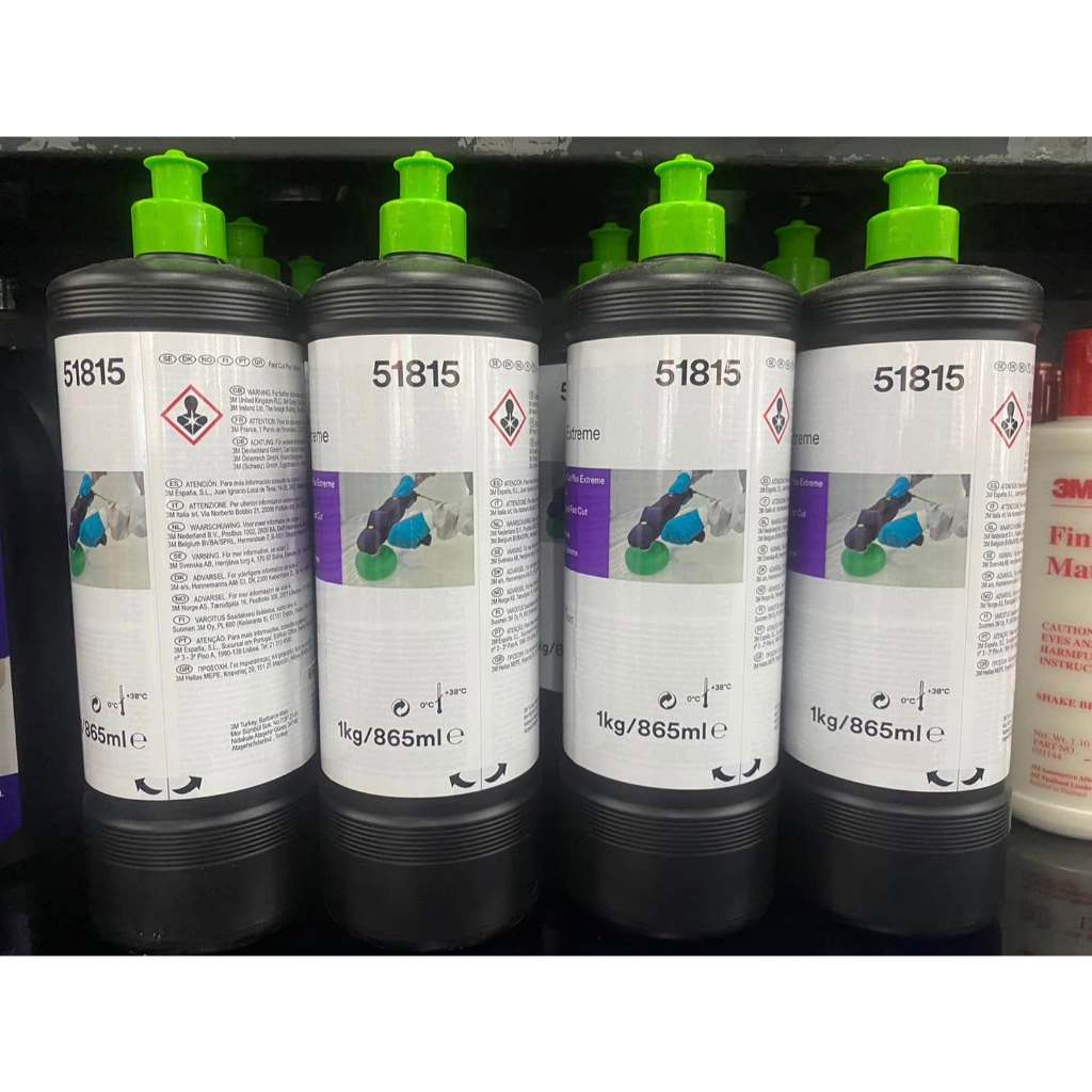 3M ฝาเขียว 51815 น้ำยาขัดหยาบสำหรับลบรอยกระดาษทรายชนิดเร็ว | Shopee ...