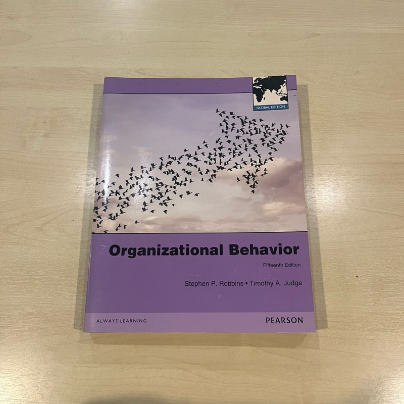 Textbook : Organization behavior 15th Edition | Shopee Thailand