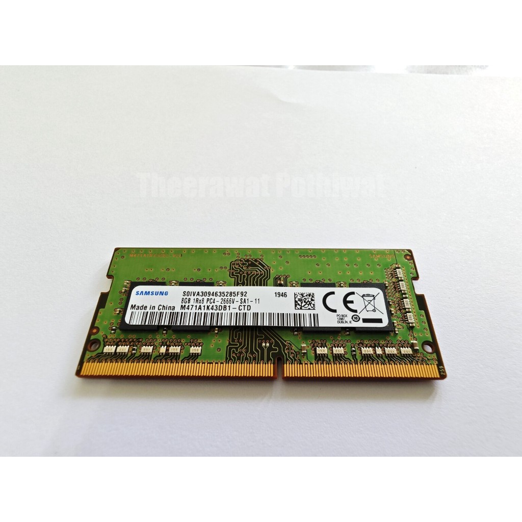 [มือสอง] RAM NB DDR4 2666 1R*8 SAMSUNG ขนาด 8 GB | Shopee Thailand
