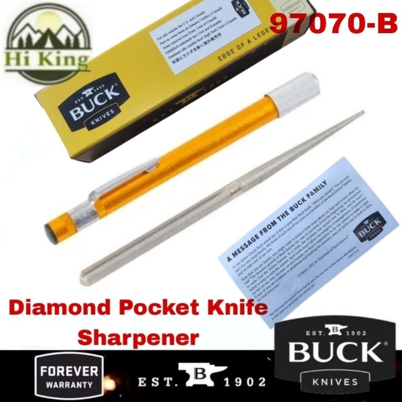 ที่ลับมีด Buck รุ่น Diamond Pocket Knife Sharpener 97070-B ที่ลับมีด ...
