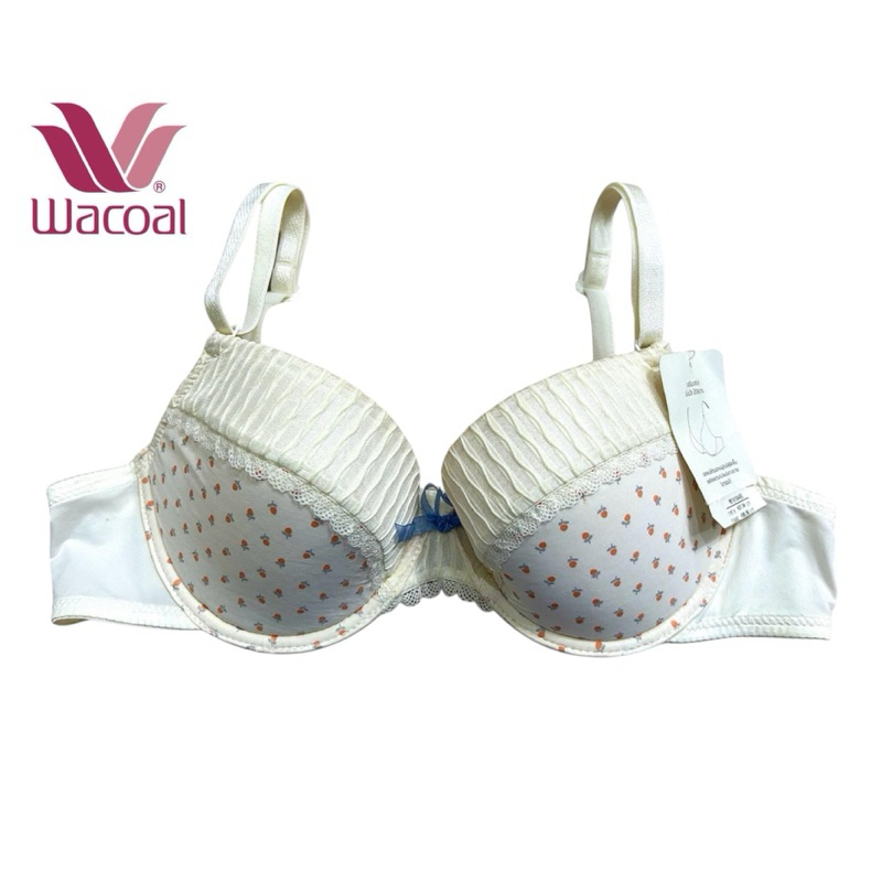 Wacoal เสื้อในมีโครง รุ่น 2 ตะขอ size C70/32C | Shopee Thailand