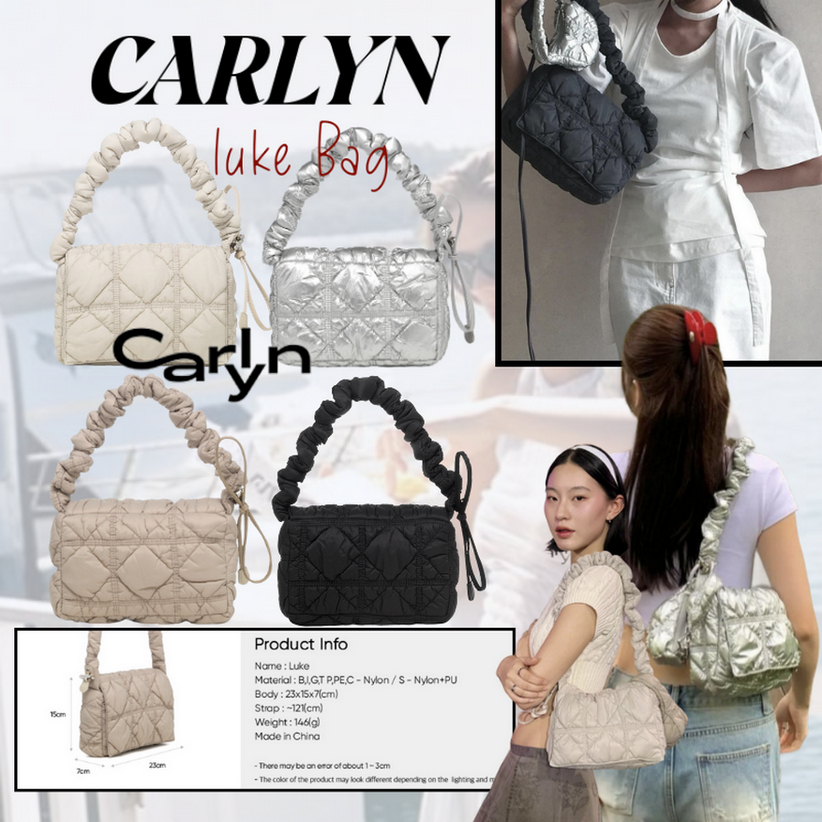 📌พร้อมส่ง🤩 แท้ 🚚💯 Carlyn Luke Bag กระเป๋านุ่มนิ่ม ปรับสายได้ รุ่นใหม่ ...