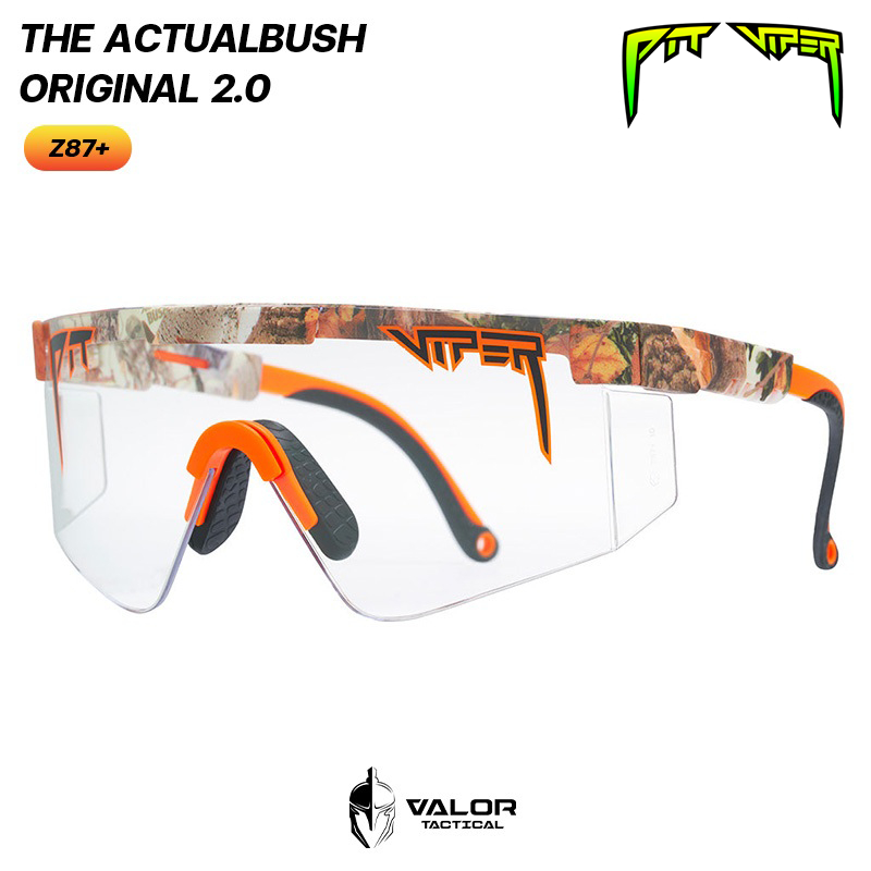 Pit Viper - The Actualbush Original, Ballistic Clear แว่นตานิรภัย กันลม ...
