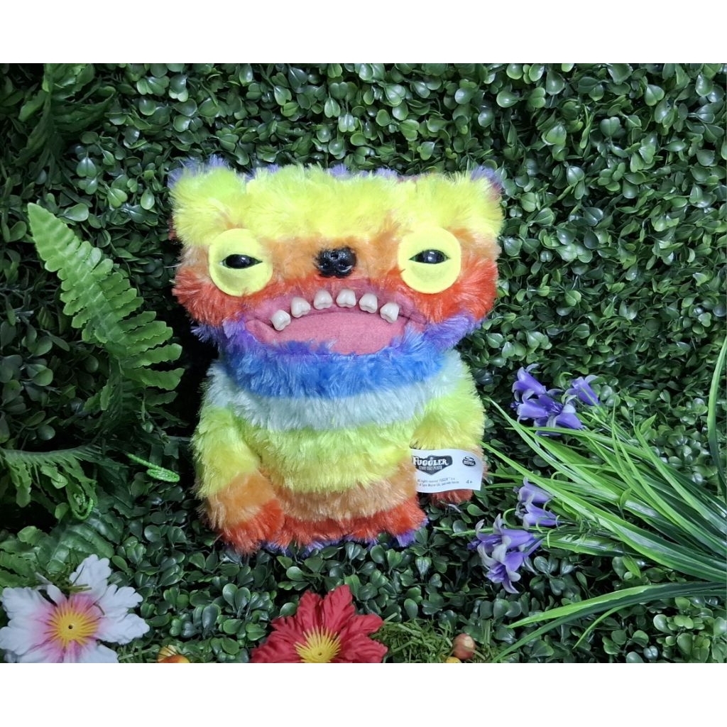 ตุ๊กตาFuggler Funny Ugly Monster Rainbow ตัวตดมีเสียง | Shopee Thailand