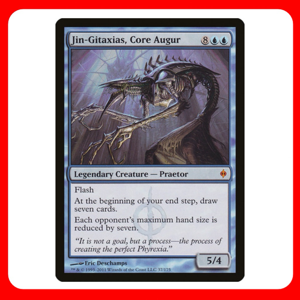 [MTG] Jin-Gitaxias, Core Augur [NPH] [BLUE] [MYTHIC] [NORMAL] [ENG] (การ์ดเมจิค / Magic the ...