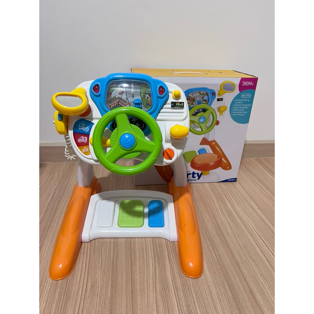 Party Smart Diver เซ็ตพวงมาลัยหัดขับ เป็นการจำลองการขับรถ | Shopee Thailand