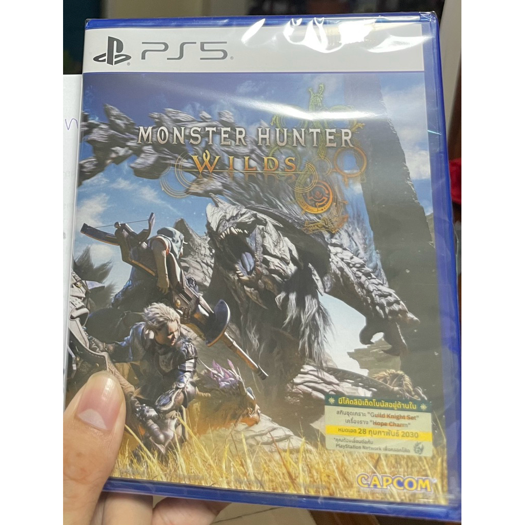 แผ่น ps5 monster hunter wild กรีดซีล โค้ดครบ | Shopee Thailand