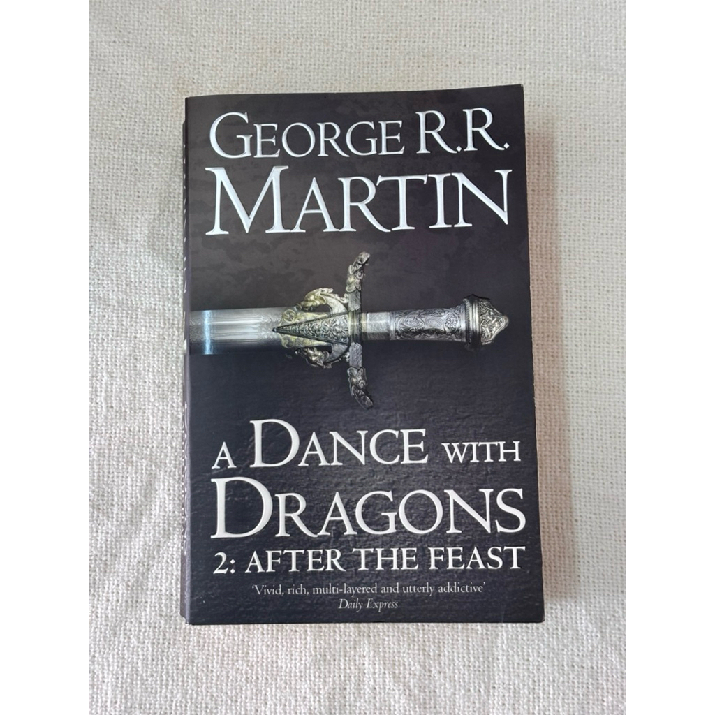 หนังสือ A Dance with Dragons 2:AFTER THE FEAST-George R.R. Martin หนังสือมือสองสภาพดี | Shopee ...