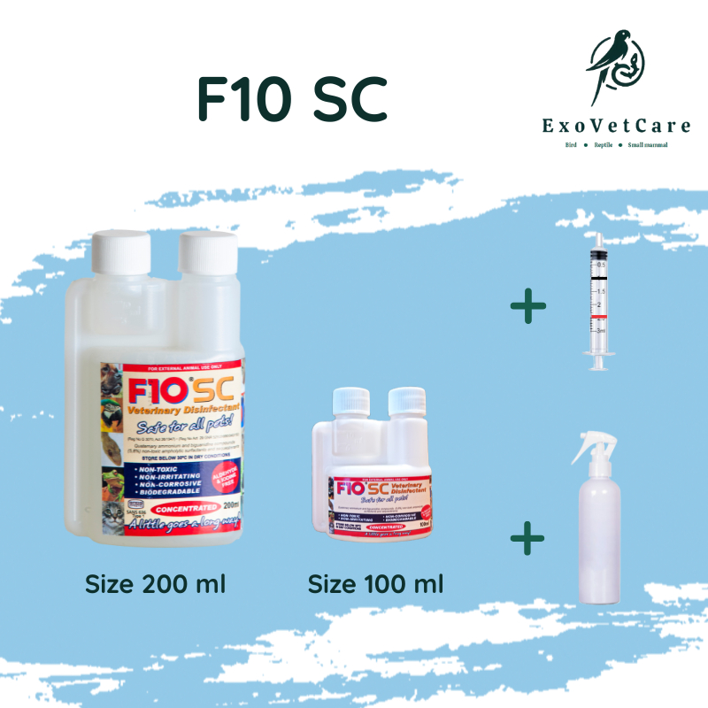 F10 SC น้ำยาฆ่าเชื้อและทำความสะอาดประสิทธิภาพสูงสำหรับสัตว์เลี้ยง ...
