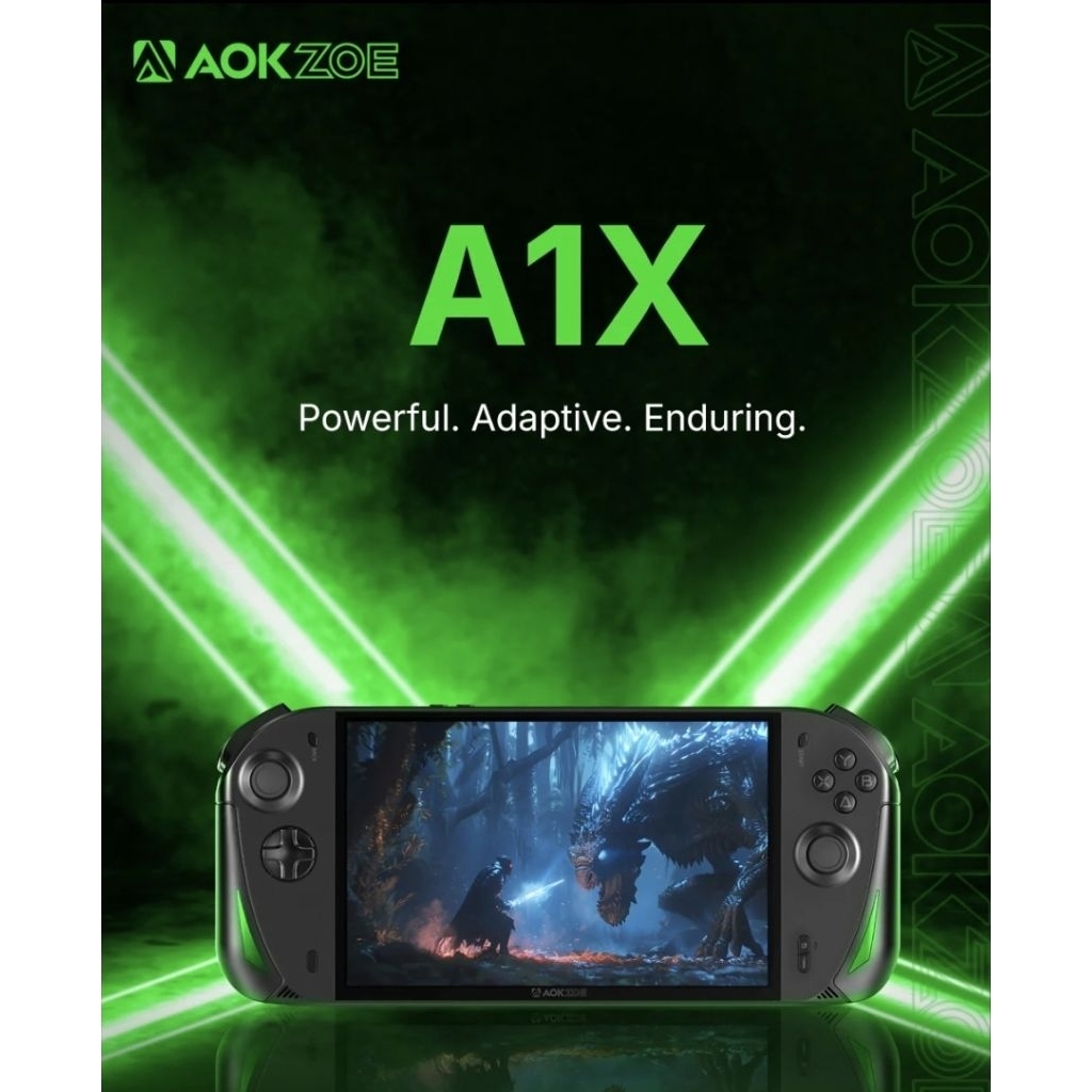 Pre Order Aokzoe A1X AMD AI9 HX370 Handheld Gaming เครื่องเล่นเกมพกพา ...