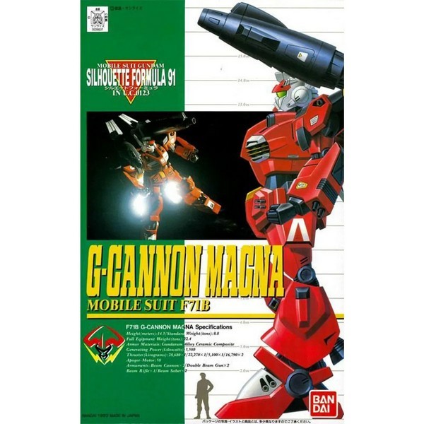 1/100 : Silhouette Formula 91 - G-Cannon Magna | Shopee Thailand