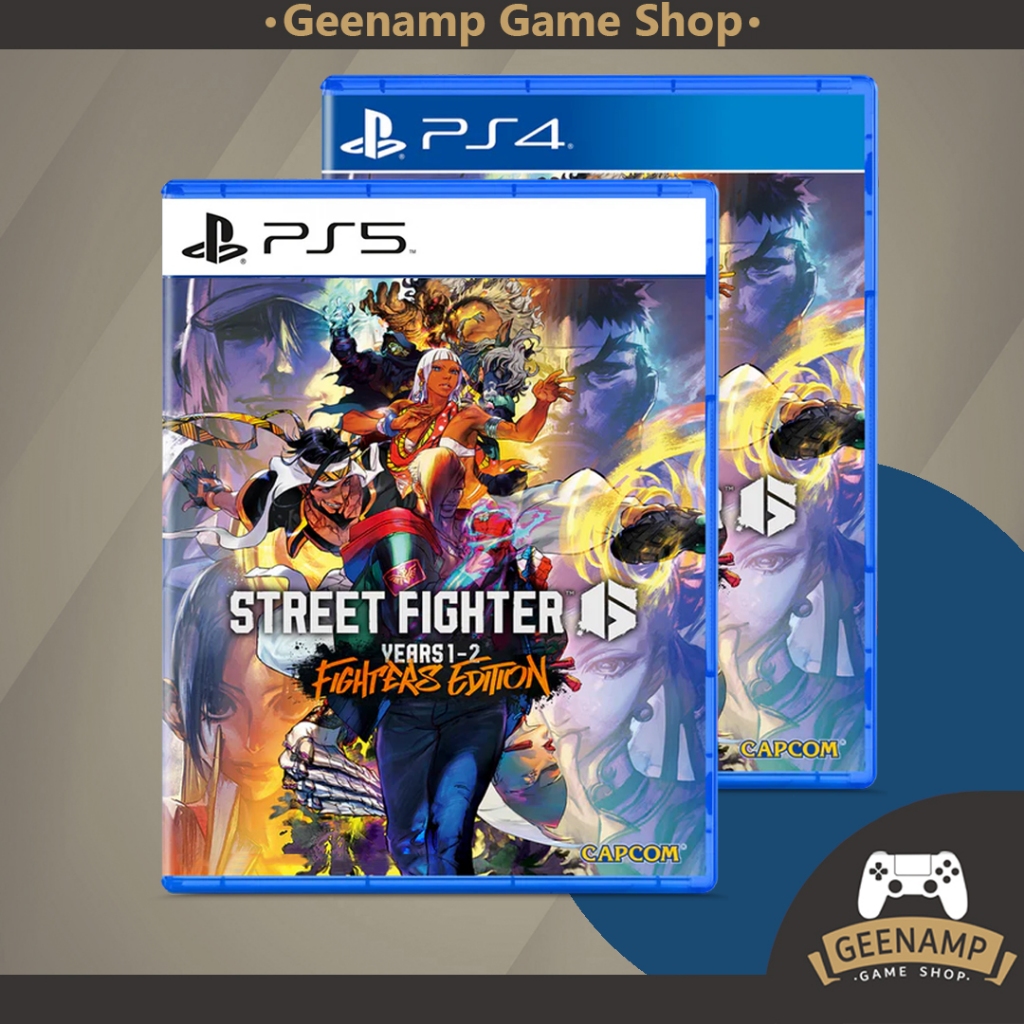 (คูปองShopeeลด15%) PS4 PS5 [มือ1] Street Fighter 6 Years 1-2 Fighters ...