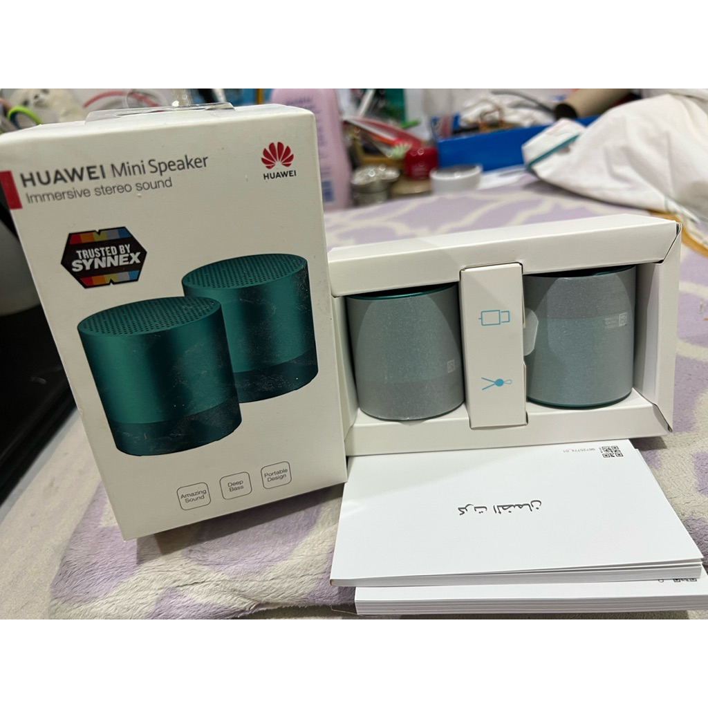 (ยังไม่แกะ) ลำโพงไร้สาย Huawei Mini Bluetooth Speaker Emerald Green ...