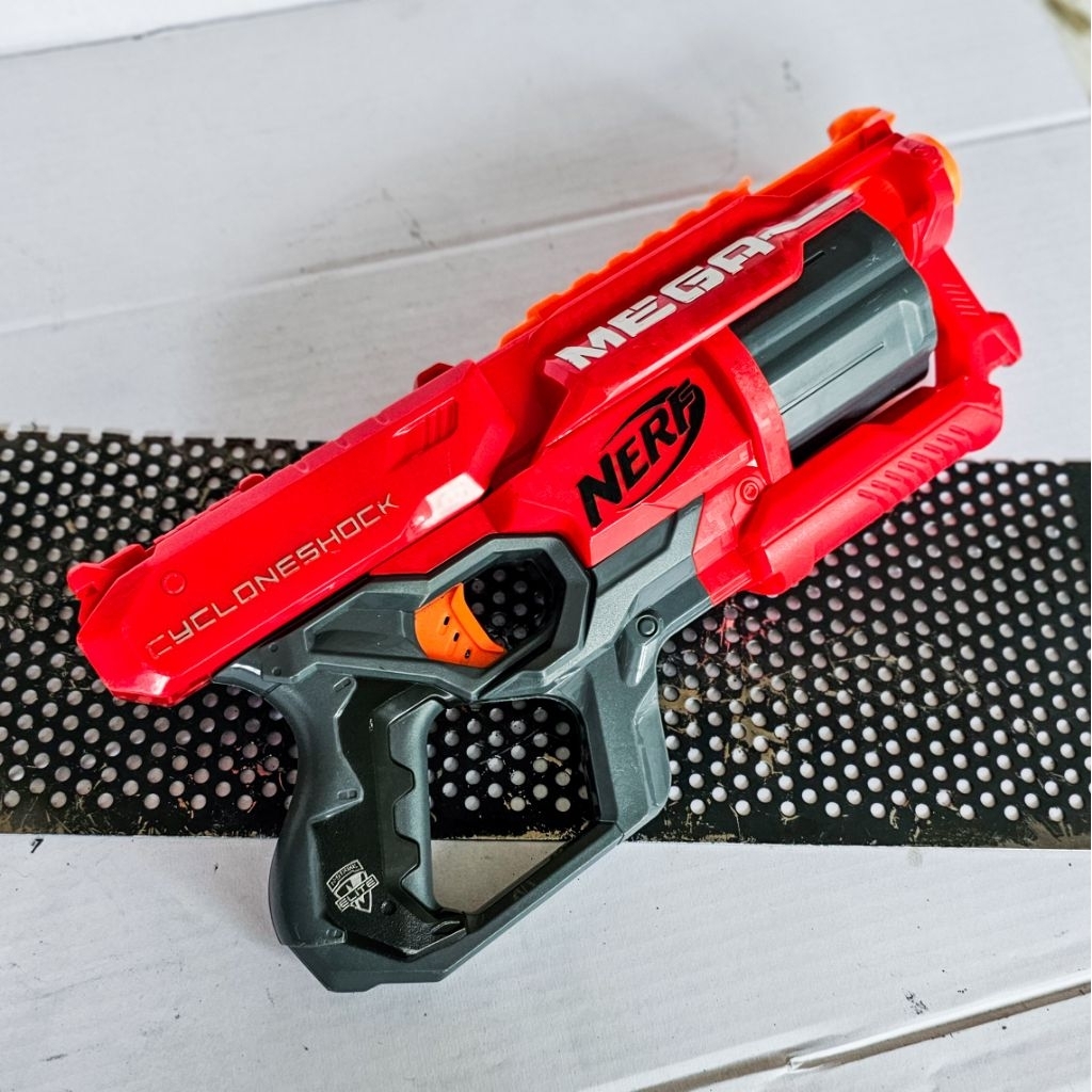 NERF Mega Cycloneshock มือสอง ใหญ่! แรง! สะใจ มีรับประกัน | Shopee Thailand