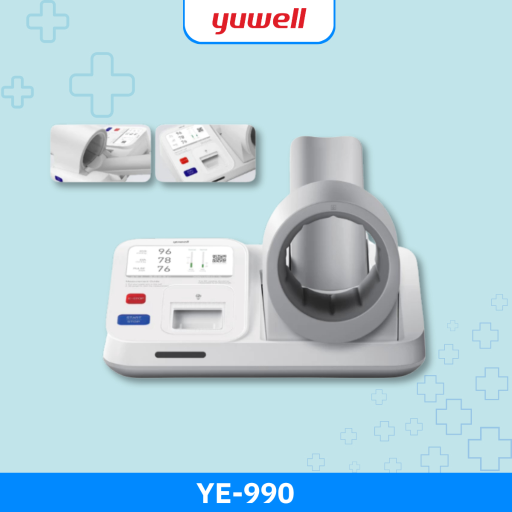 Yuwell Thailand Blood Pressure Machine เครื่องวัดความดันแบบสอดแขนชนิด ...