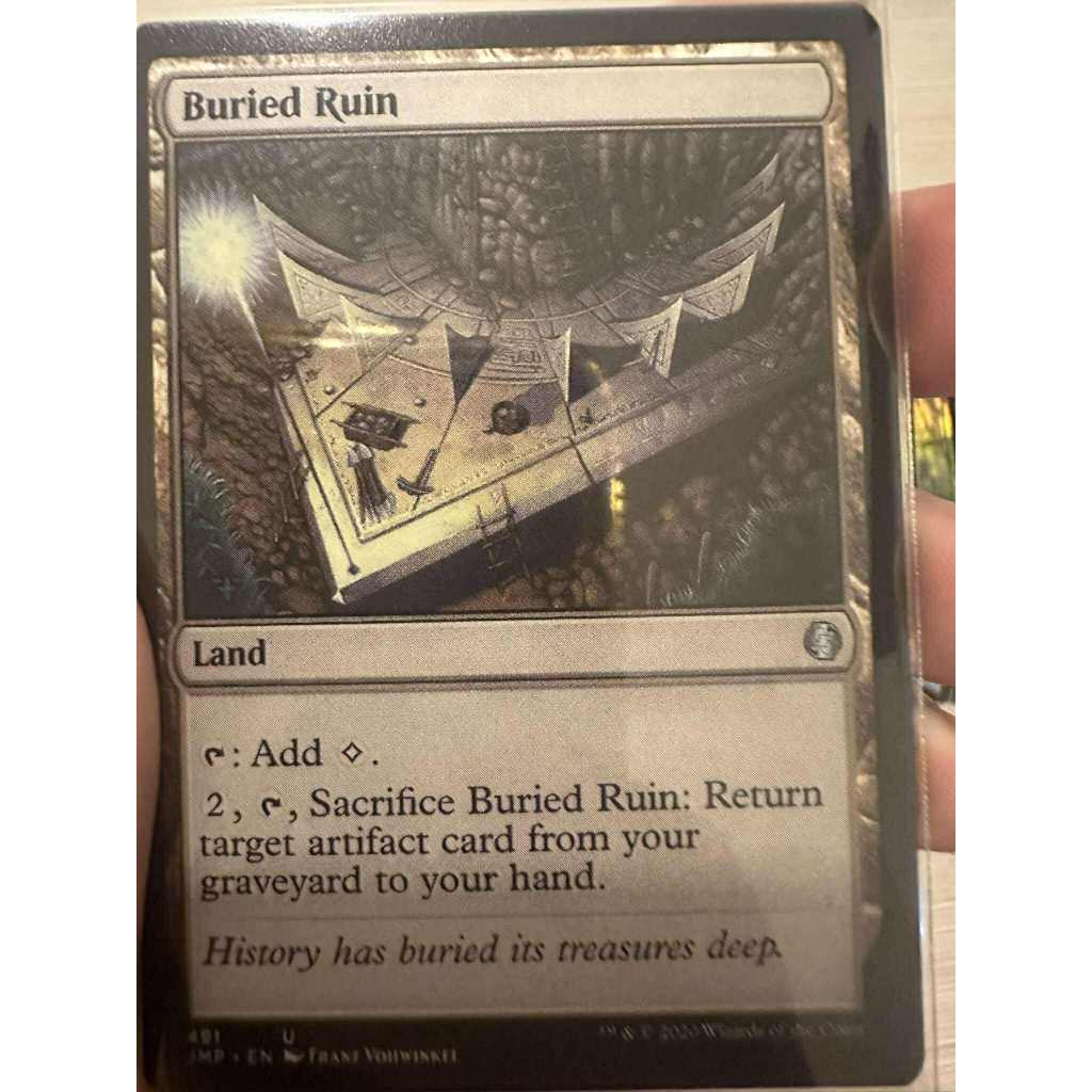 Buried Ruin การ์ด Magic The Gathering MTG ของแท้ จากชุด Jumpstart | Shopee Thailand
