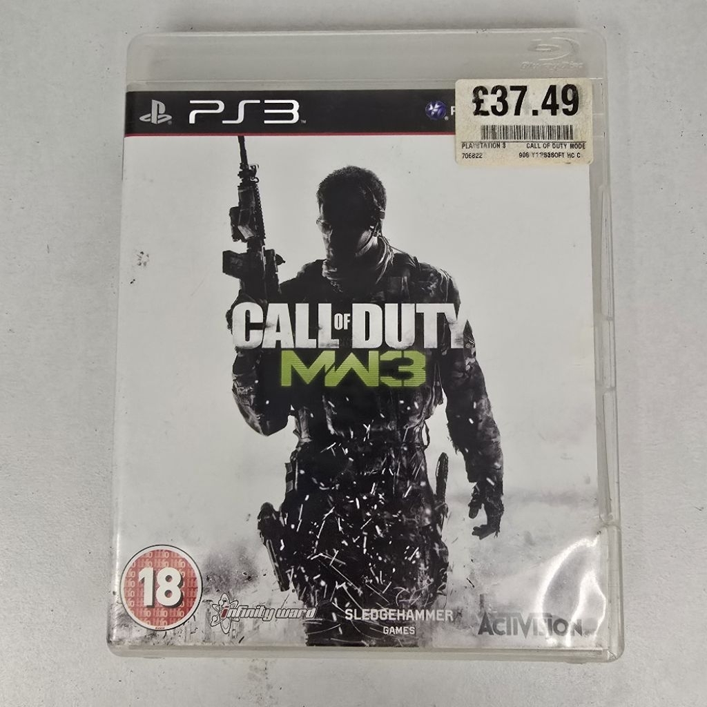 แผ่นแท้ PS3 Call Of Duty MW3 (BLES-01428)(Zone3)(ENG) | Shopee Thailand