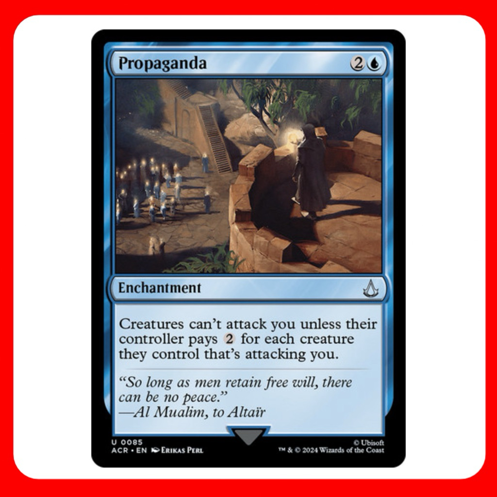 [MTG] Propaganda [ACR] [BLUE] [UNCOM] [NORMAL] [ENG] (การ์ดเมจิค ...