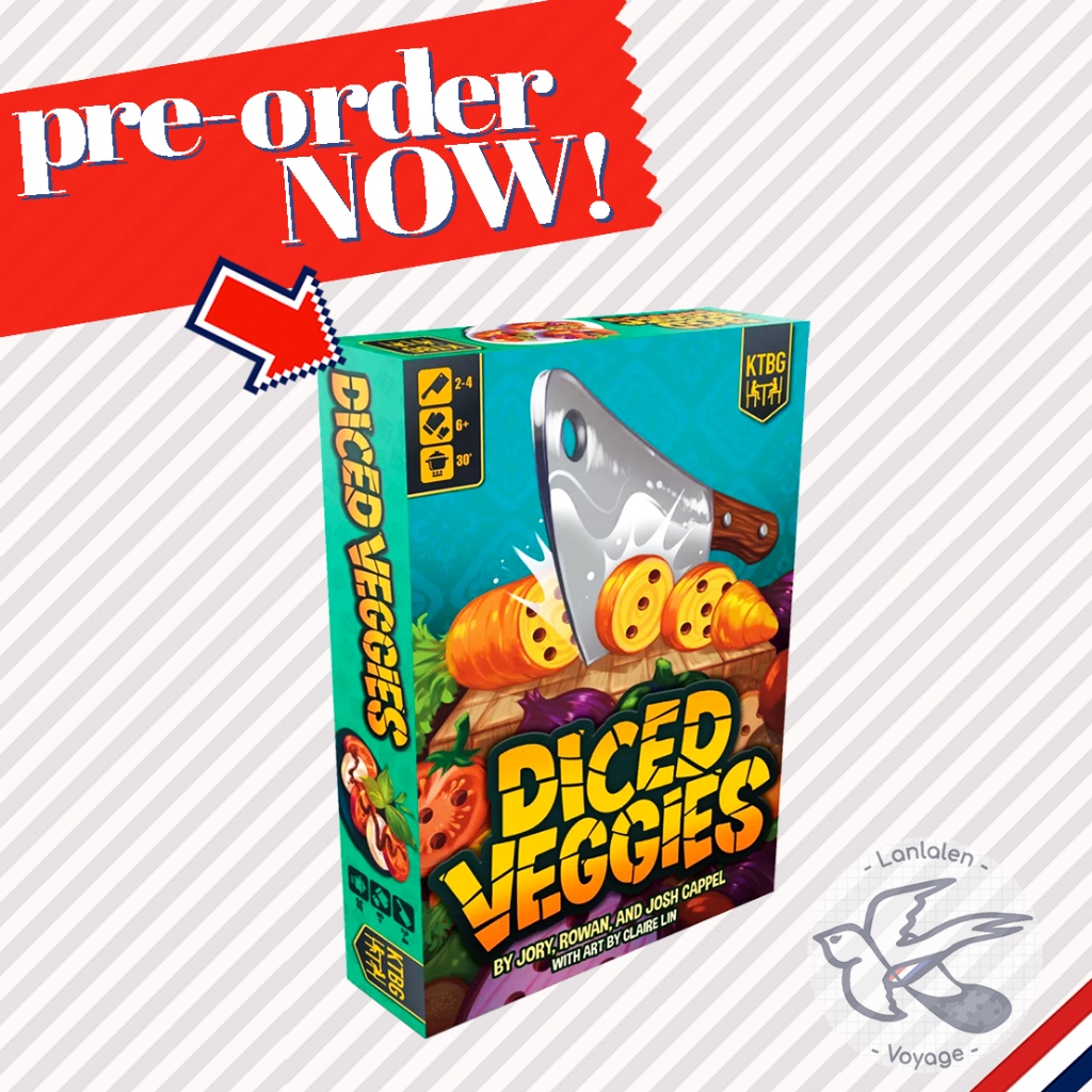 [Pre-Order] Diced Veggies [Boardgame] | Shopee Thailand