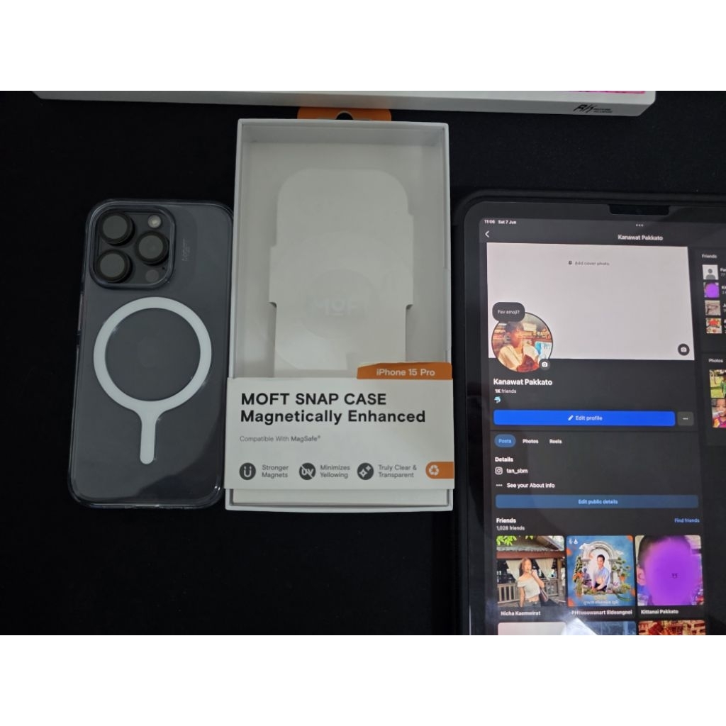 Moft snap case 15 pro | Shopee Thailand