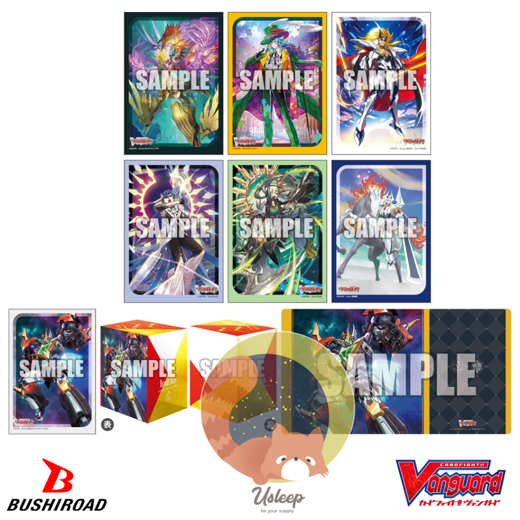 Bushiroad Sleeve Mini & Deck Holder V3 & Rubber Mat V2 Cardfight ...