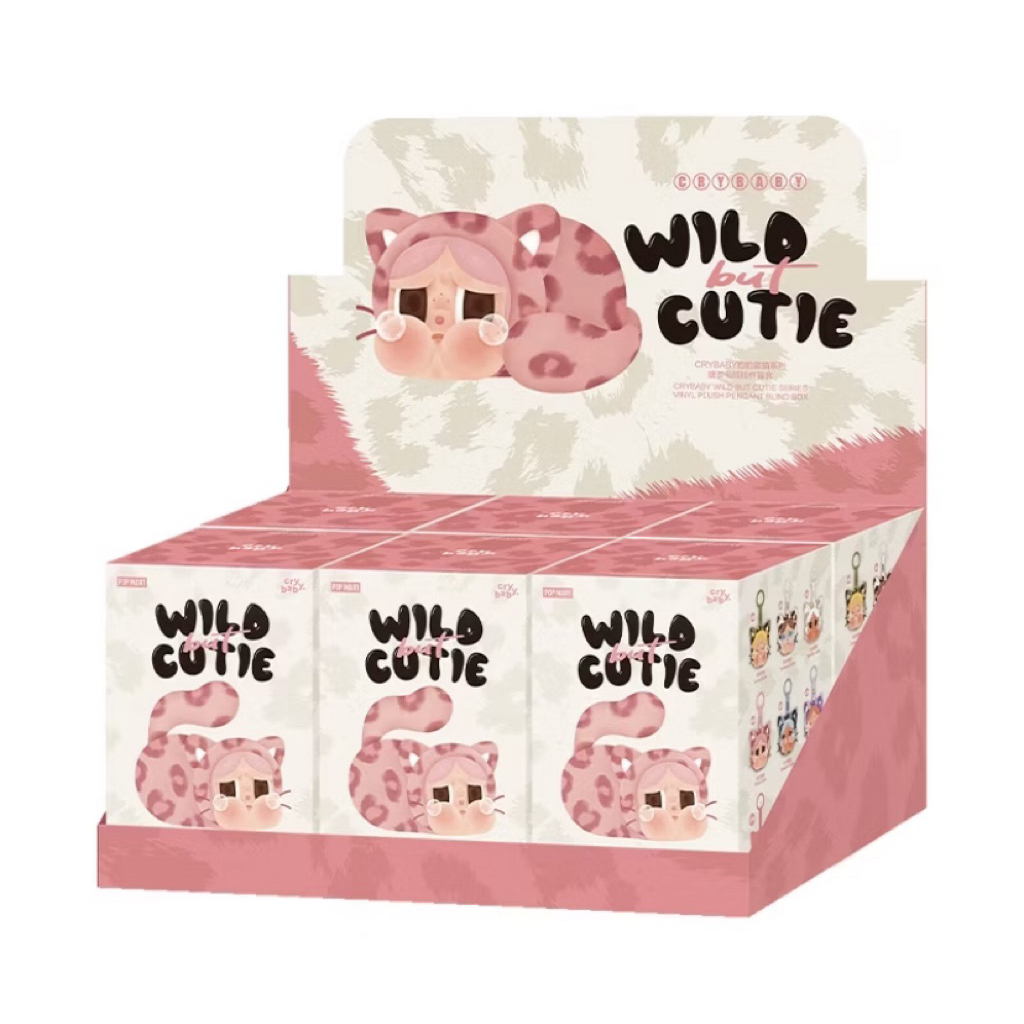 พร้อมส่ง ⚡️ ยกbox ในซีล POP MART CRYBABY Wild but Cutie Series - Vinyl ...
