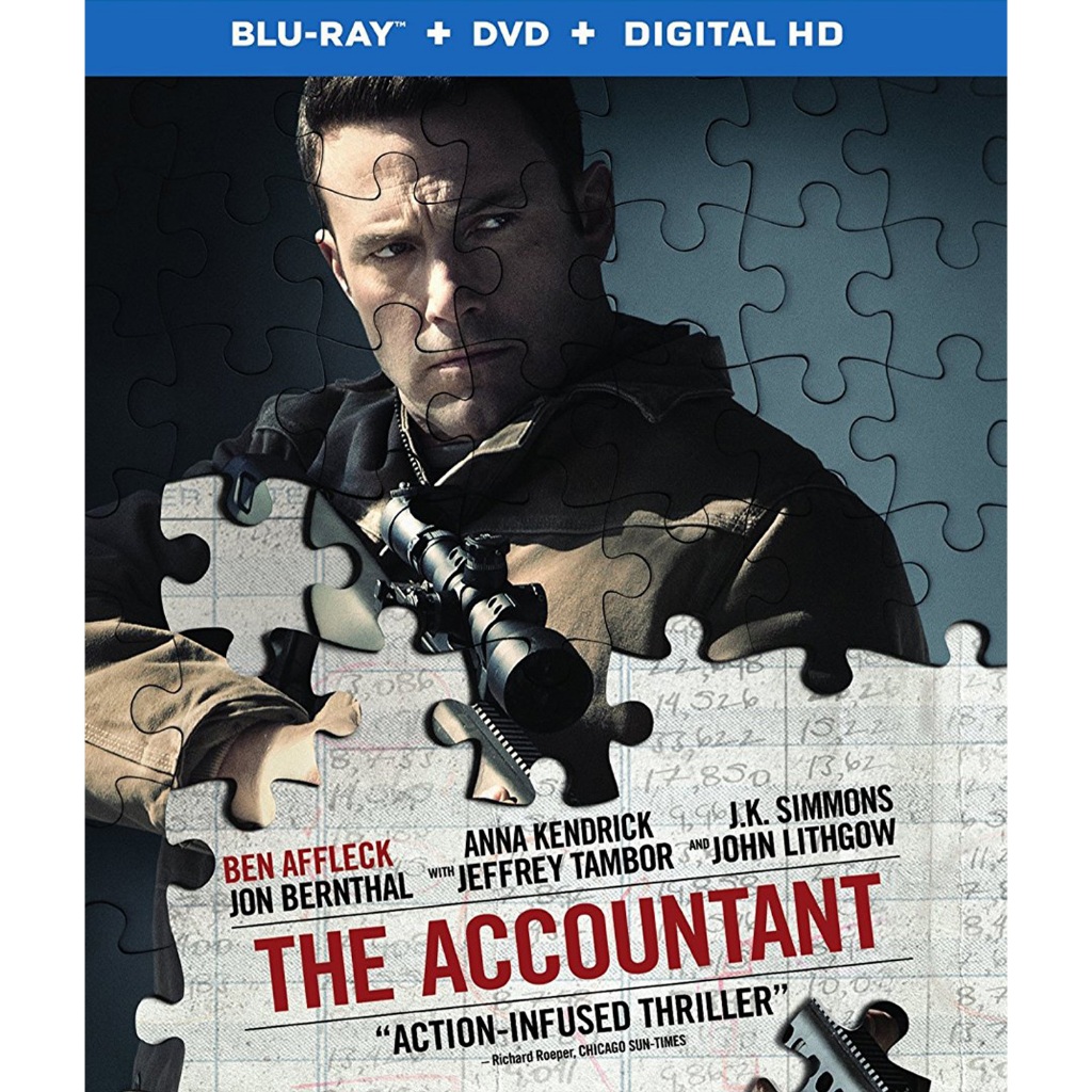 Bluray เสียงไทย บลูเรย์ หนังมันส์ เบน แอฟเฟล็ก The Accountant อัจฉริยะ ...