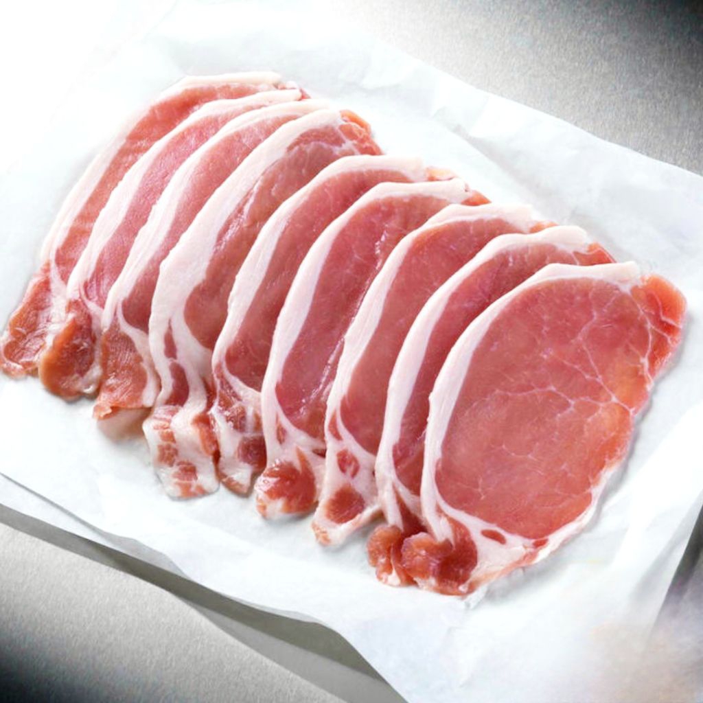 Premium English Lean Loin Bacon Slice (12-15 psc) 500g Pack - เบคอนส่วน ...