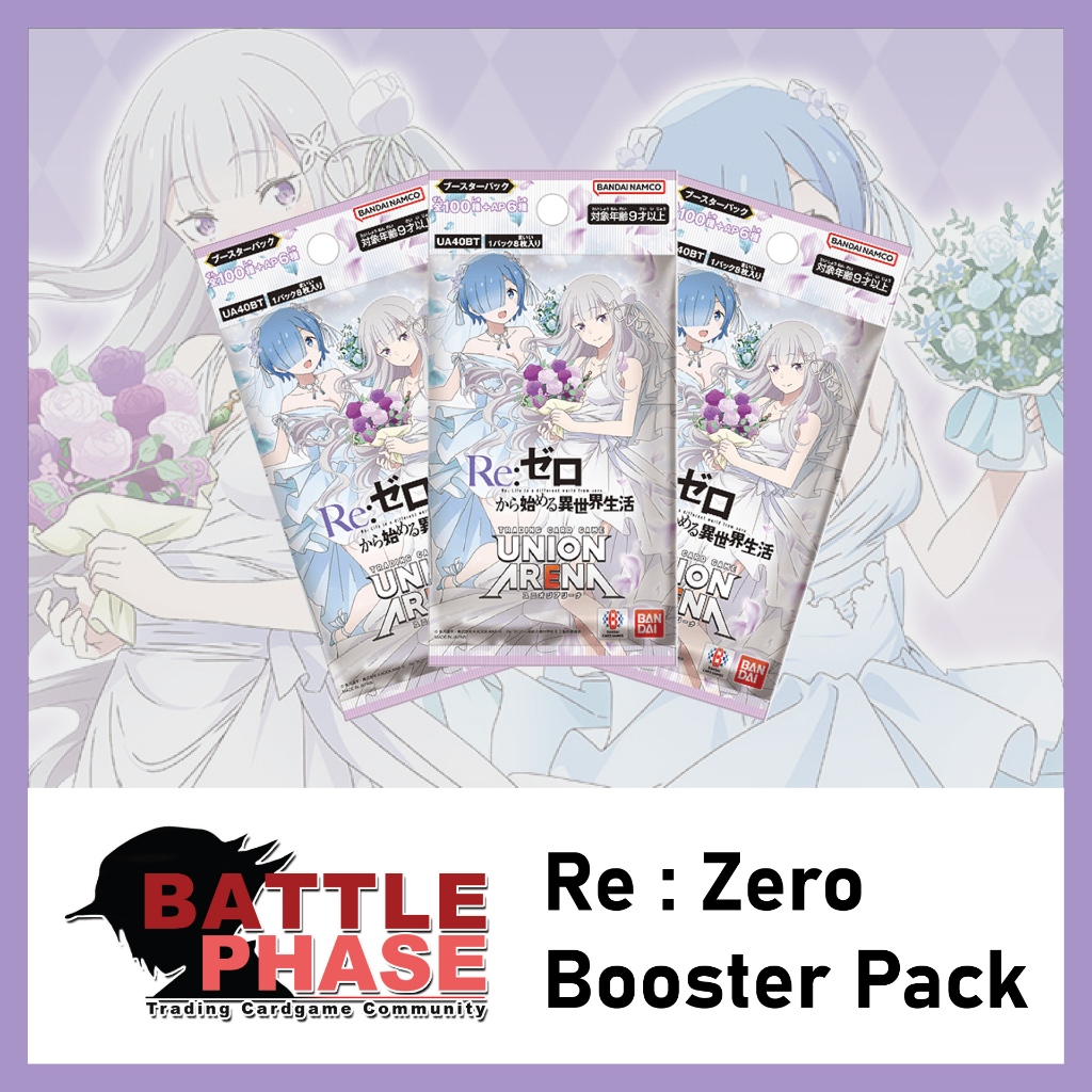 [ Union Arena ] Re : Zero Booster Pack | Shopee Thailand