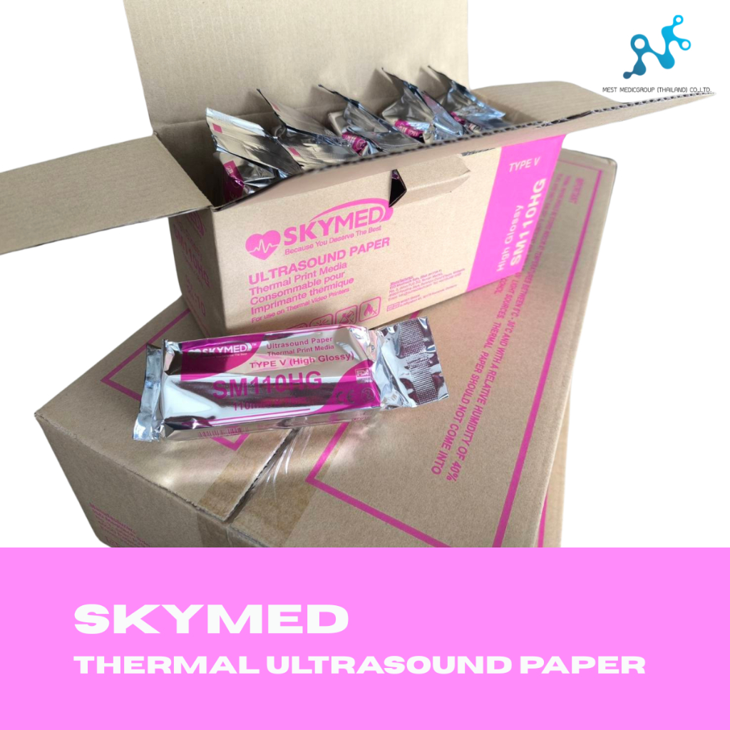 SKYMED Thermal paper for Ultrasound (ultrasound printer paper) | Shopee ...