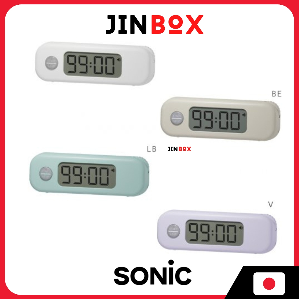 Sonic Timer Stickle Timer Dial Type SP-8327-W แท่งจับเวลาแบบหมุน ประเภท ...