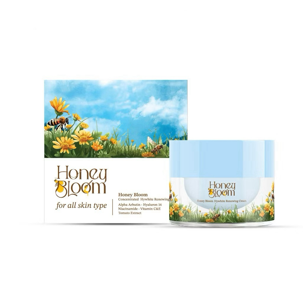 ครีมยายผึ้ง ฮันนี่ บลูม ไฮไวท์ รีนิววิ่ง ครีม Honey Bloom Hywhite ...