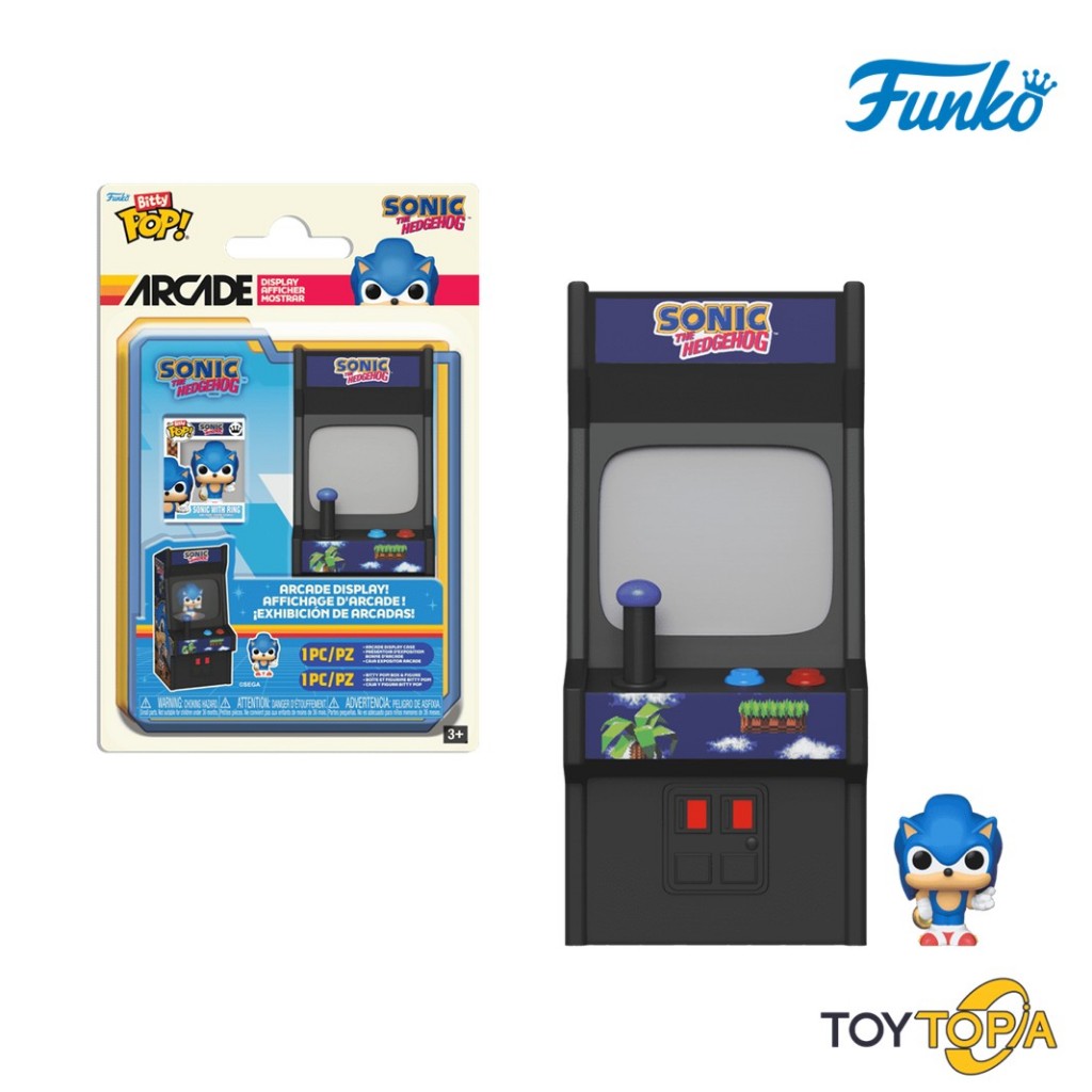 (85250) Sonic with Ring Bitty POP! Arcade: Sonic The Hedgehog by Funko ...