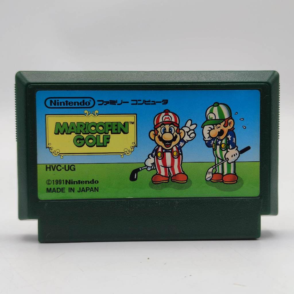 MARIO OPEN GOLF ตลับแท้ เล่นได้ Nintendo Famicom Family | Shopee Thailand