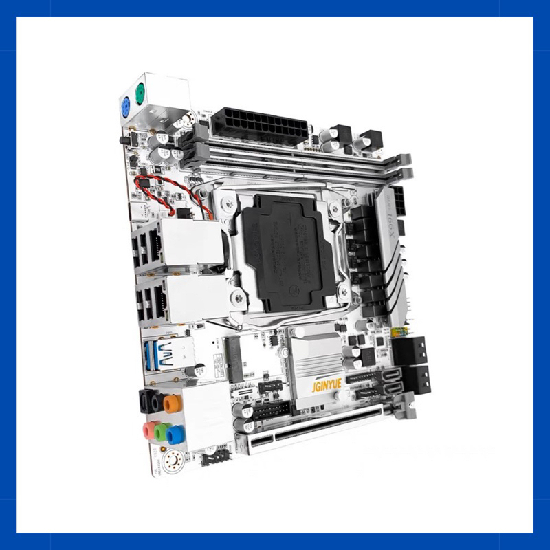 เมมบอร์ด Mini-ITX MAINBOARD JGINYUE X99 LGA 2011-3 รองรับ Xeon E5 V3 V4 ...
