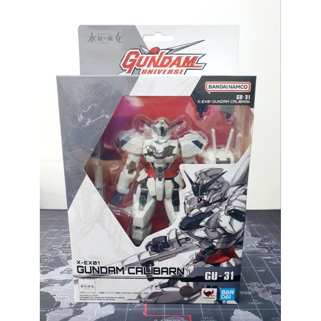 [ของแท้] Gundam Calibarn (X-EX01) - Gundam Universe (UC-31) , Tamashi Nations - Bandai (Gundam ...