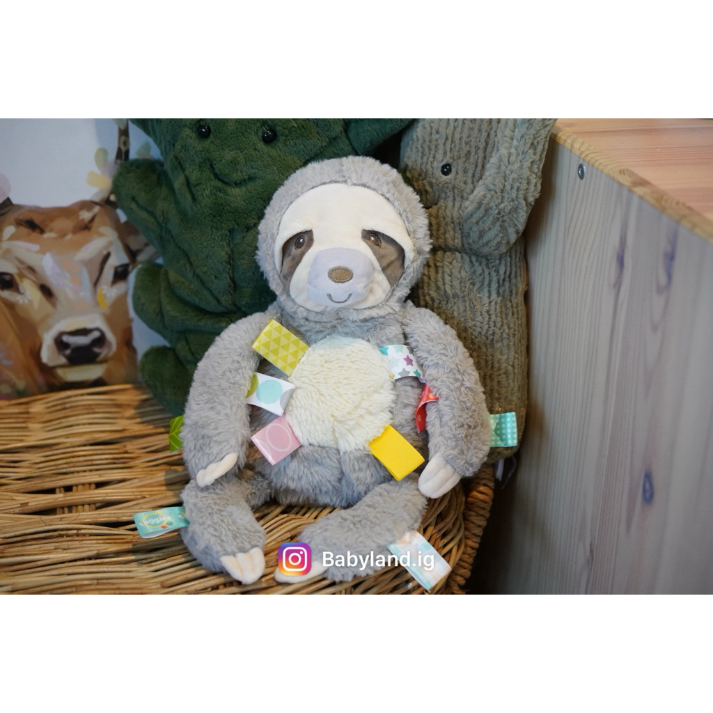 ตุ๊กตา Taggies Molasses Sloth Soft Toy – 12″ | Shopee Thailand