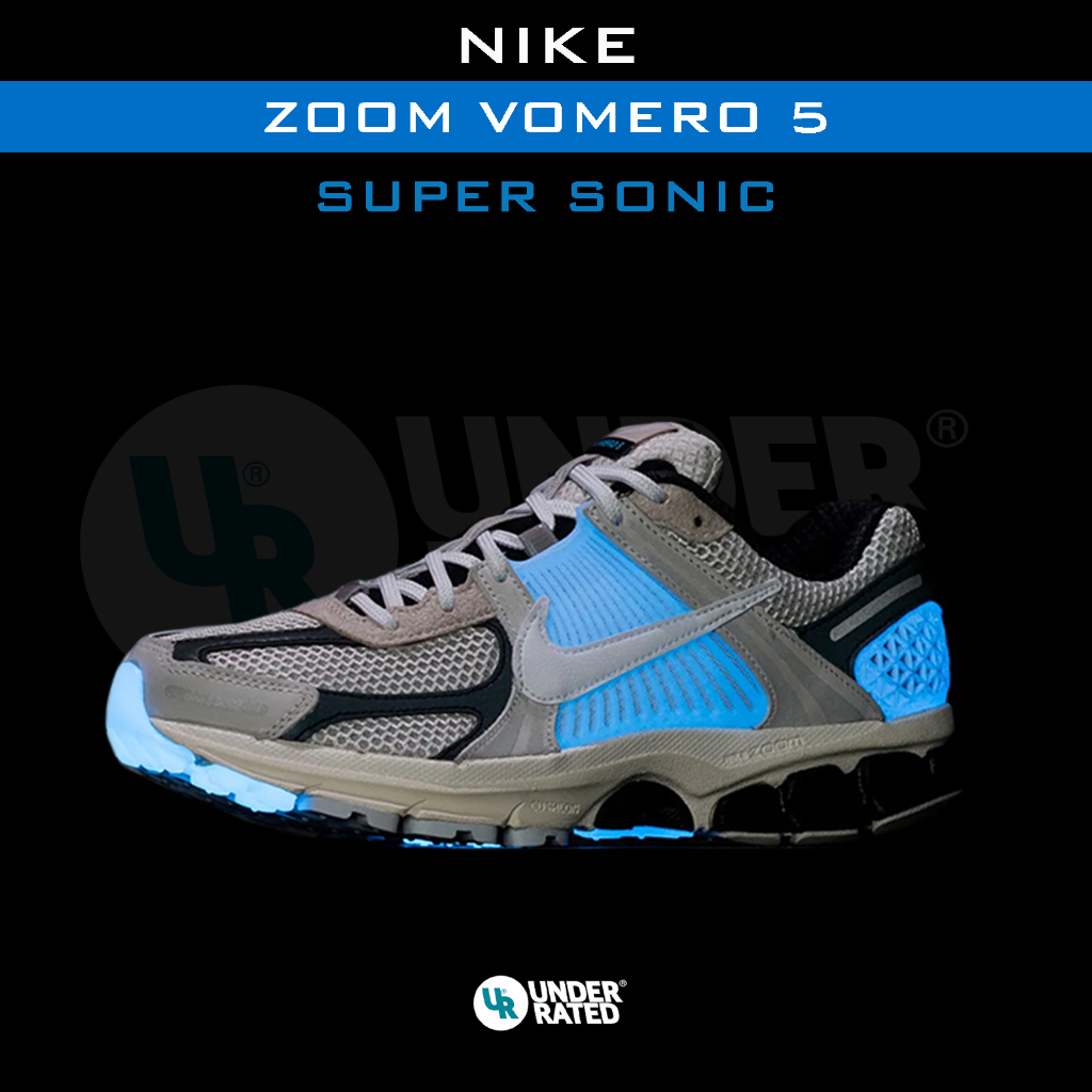 [สินค้าพร้อมส่ง] รองเท้า Nike Zoom Vomero 5 "Supersonic" (Light Bone ...