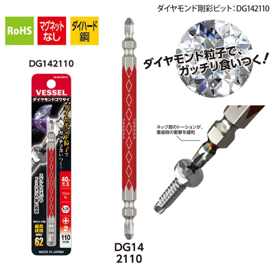 Vessel ดอกไขควงเคลือบผงเพชร สำหรับน็อตสแตนเลส หรือ วัสดุอื่นๆที่ ...