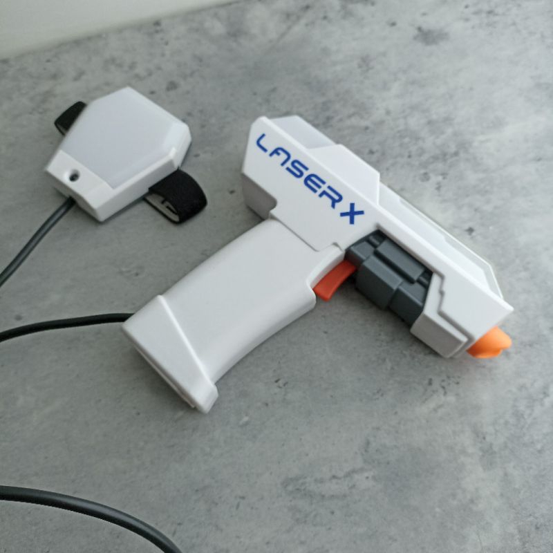 !!ไม่มีคู่ LASER X >> MICRO BLASTER ปืนเลเซอร์ ระยะเล่น 30 m พร้อมสาย ...